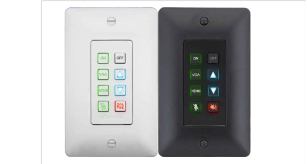 Aurora Introduces DXB-8 Low-Cost Eight-Button, Single-Gang Wall ...