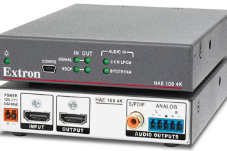 Extron Intros HDMI Audio De-Embedder for 4K Sources – rAVe [PUBS]