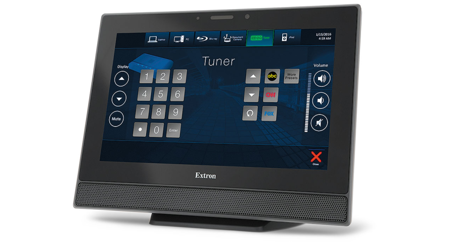 Extron Introduces 10″ Capacitive TouchLink Pro Touchpanels – rAVe [PUBS]