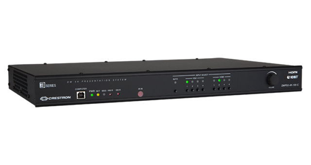 Two New Crestron DMPS3-4K Series Models are Designed for Small Rooms ...