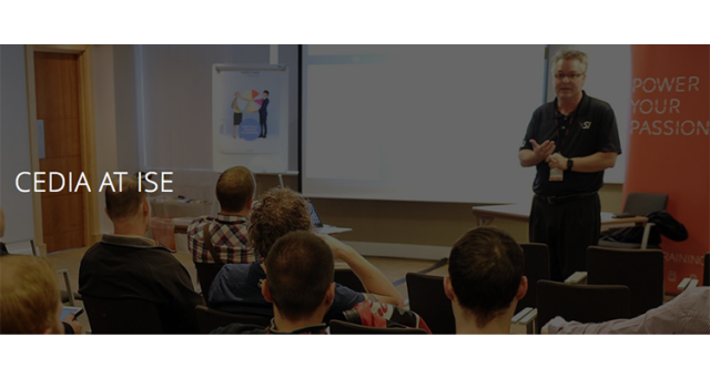 Register for CEDIA Training at ISE in Amsterdam – rAVe [PUBS]