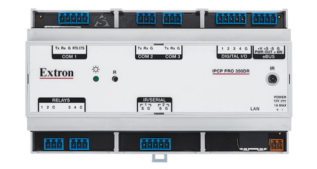 Extron DIN Rail Mountable Control Processor Ships – rAVe [PUBS]