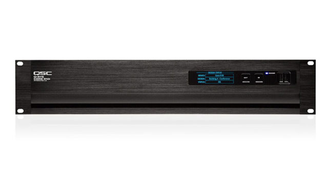Qsc Intros Q Sys Core 510i Integrated Core Processor Rave [pubs]