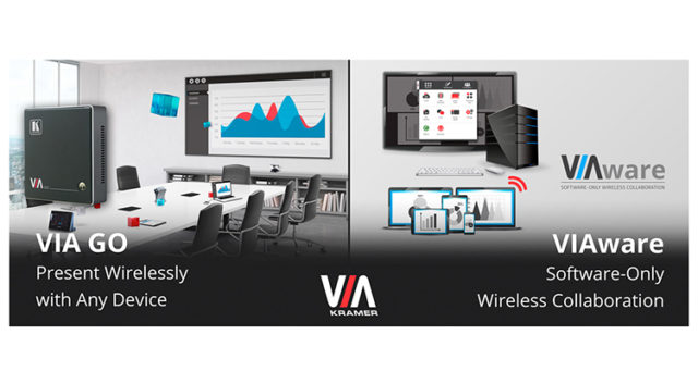 Kramer Debuts Two New Versions of VIA Wireless Collaboration Solution ...