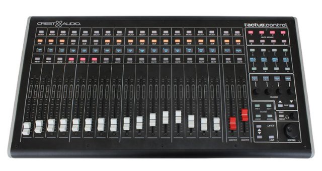 Crest Audio’s Tactus Digital Mixing System to Ship by InfoComm – rAVe ...