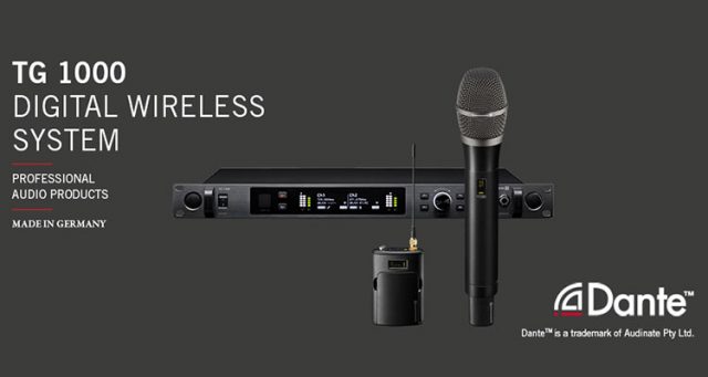 beyerdynamic inc. Launches New TG 1000 Wireless System with Dante – rAVe [PUBS]