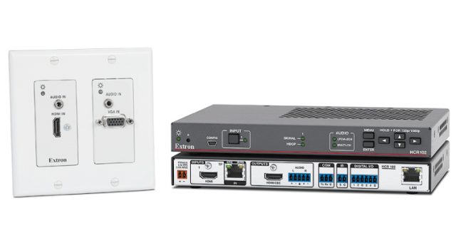 Extron’s Cost-Effective Collaboration System with Wallplate Ships ...