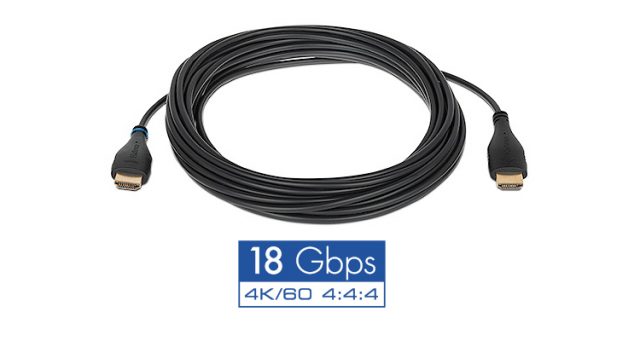Extron Ships HDMI Optical Cables That Deliver 4K/60 Signals up to 300 ...