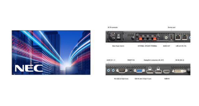 NEC UN Series Includes 10 New LCDs for Video Walls – rAVe [PUBS]