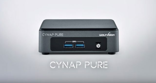 WolfVision Launches Cynap PURE Wireless Presentation System at ISE 2019 ... WolfVision Launches Cynap PURE Wireless Presentation System at ISE 2019 ...