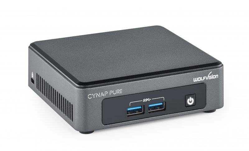 WolfVision launches Cynap PURE wireless presentation system at ISE 2019 ...
