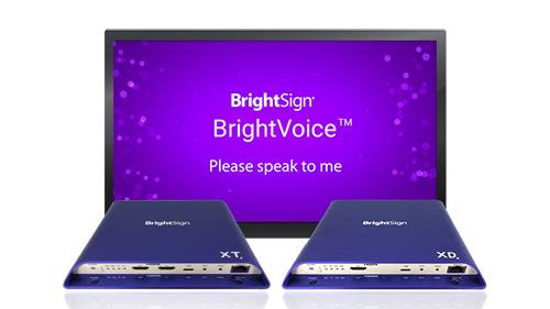 BrightSign Unveils Voice-activated Digital Signage Capabilities ...
