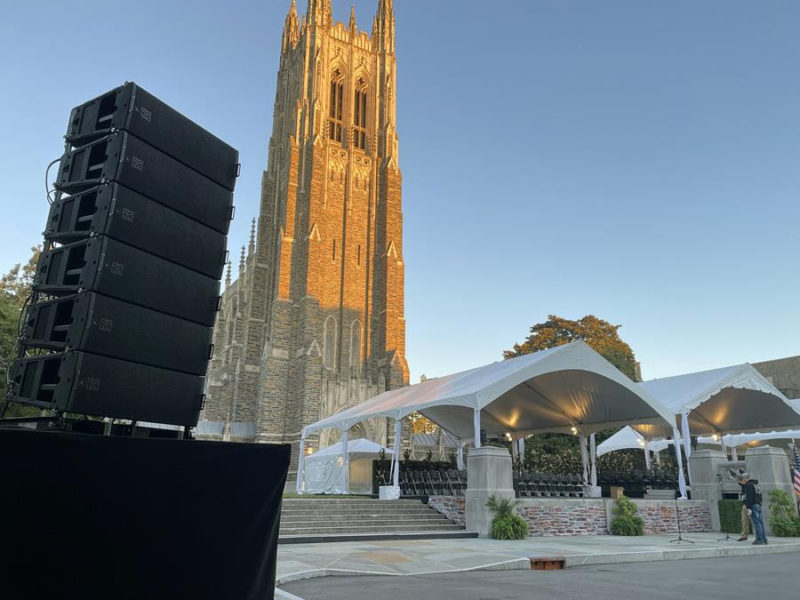 Martin Audio’s MLA Compact Loudspeaker Assists Duke University’s 2020 ...