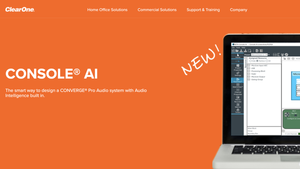 ClearOne Announces Availability of Online Certification Course for ...
