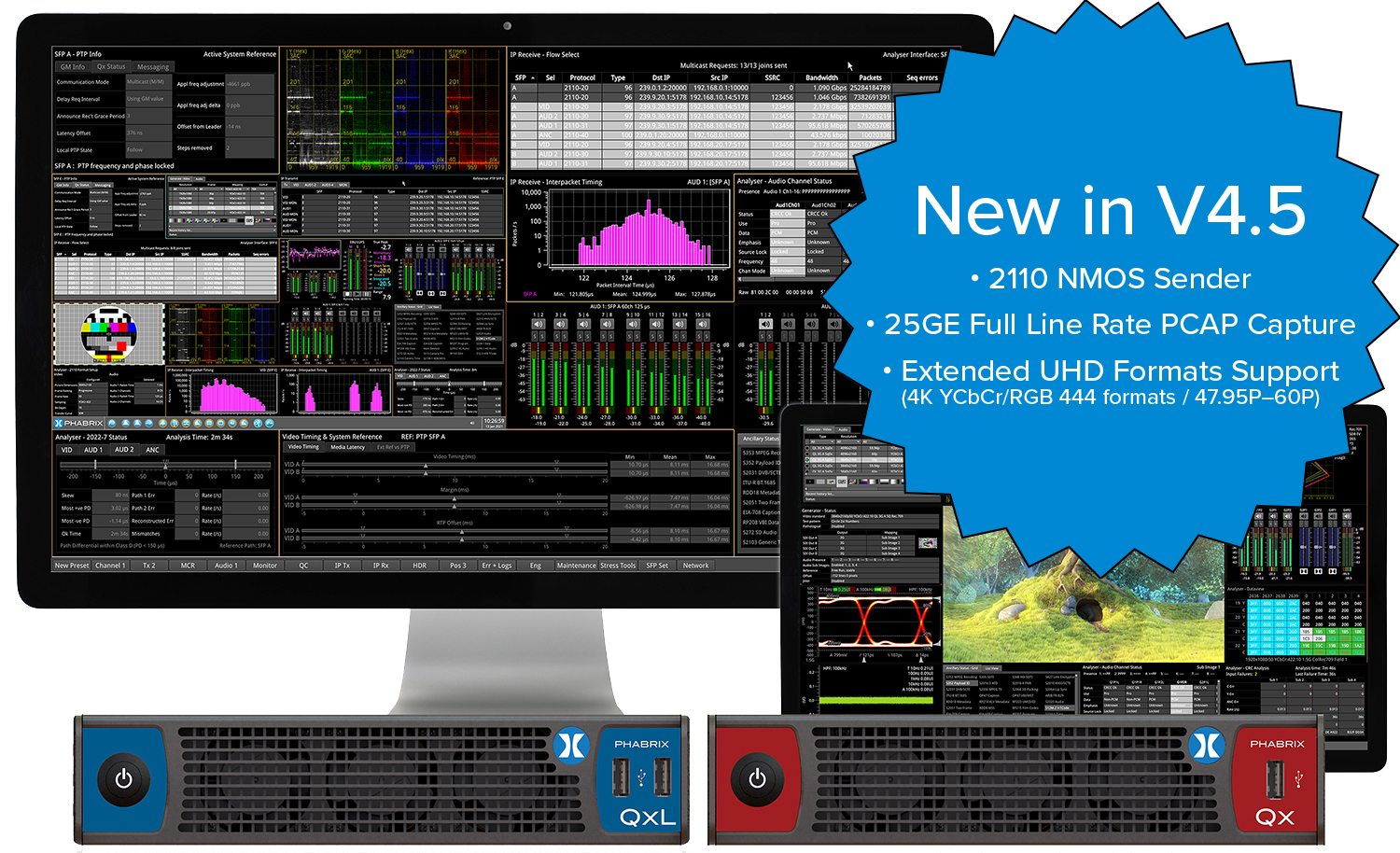 PHABRIX Announces V4.5 Software Release for Qx Series Software ...