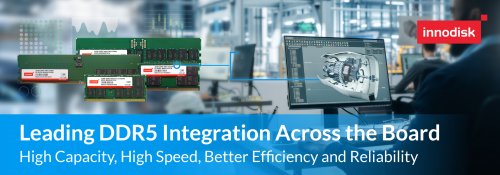 Innodisk Debutes New Industrial-grade DDR5 Memory in Workstations ...