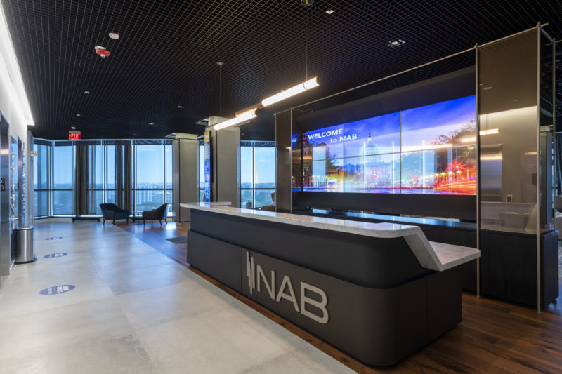 LG Business Solutions LED Signage Lights up New NAB Headquarters in Washington – rAVe [PUBS]