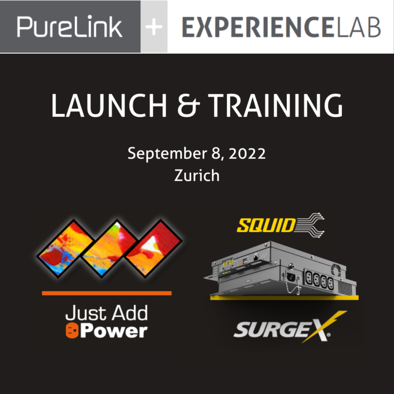 PureLink Opens EXPERIENCE Lab with SurgeX and Just Add Power – rAVe [PUBS]
