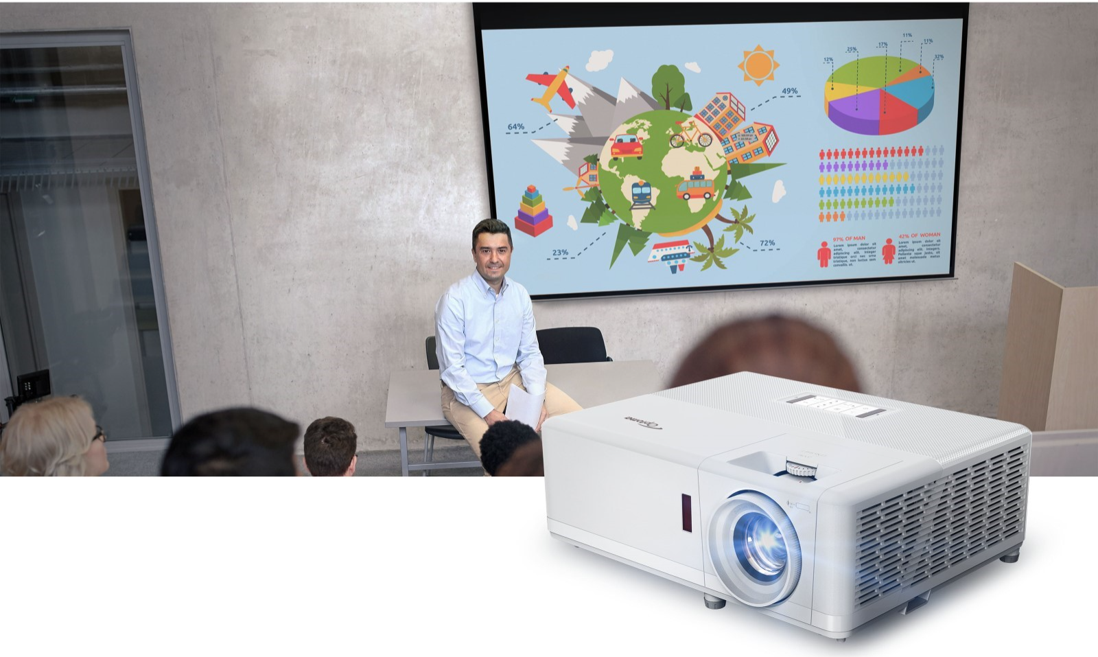 Optoma Introduces ZH507 Laser Projector – rAVe [PUBS]