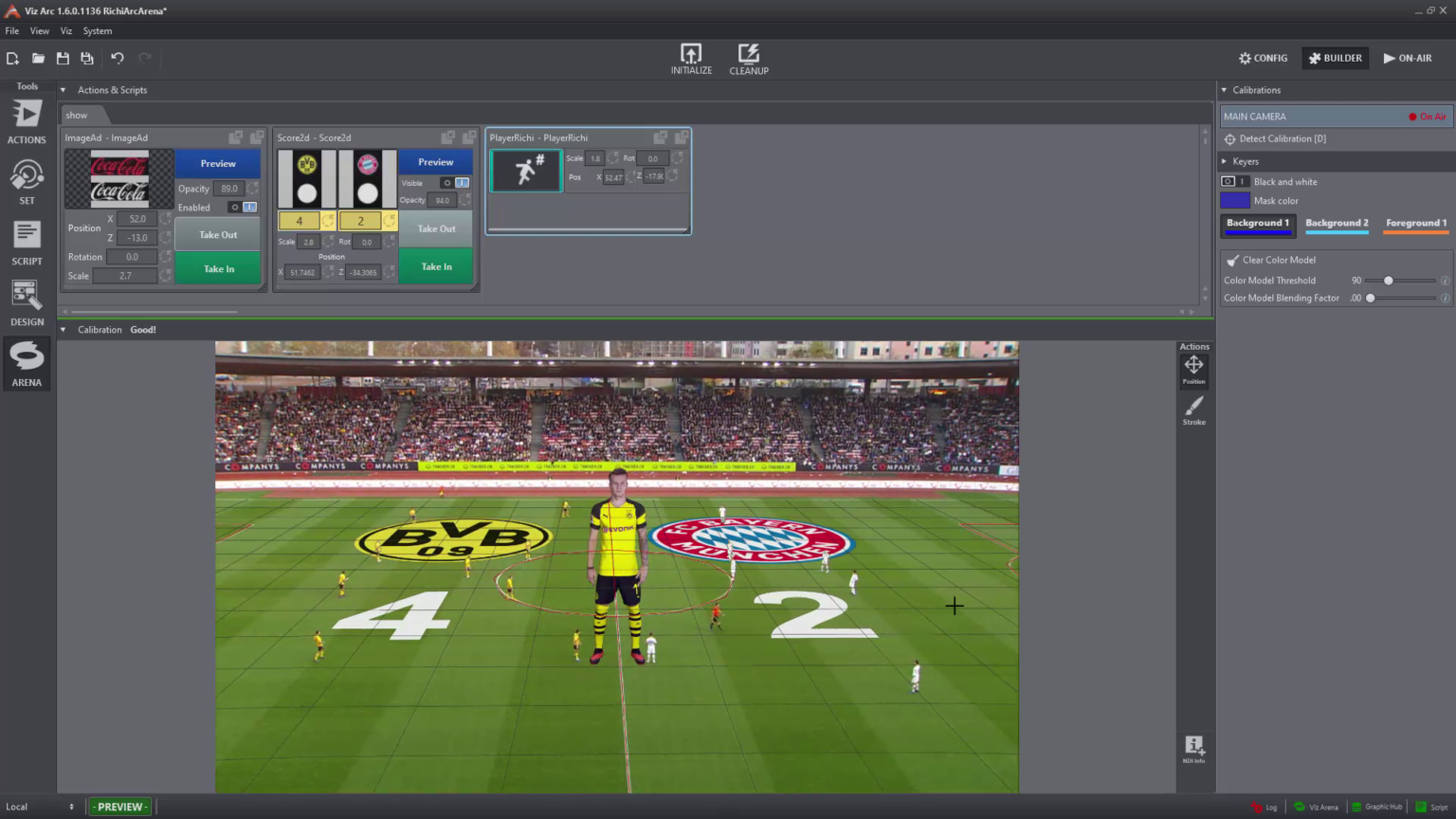 Vizrt Releases Viz Arena 5.1: Premier Technology for Real-Time 3D ...