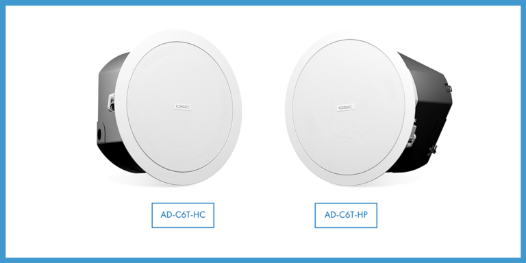 Q-SYS Announces Two New AcousticDesign Series Ceiling-Mount ...