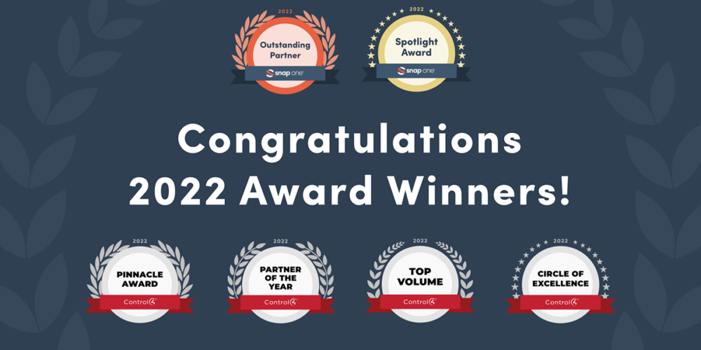 Snap One Announces 2022 Winners of Partner Awards Program – rAVe [PUBS]