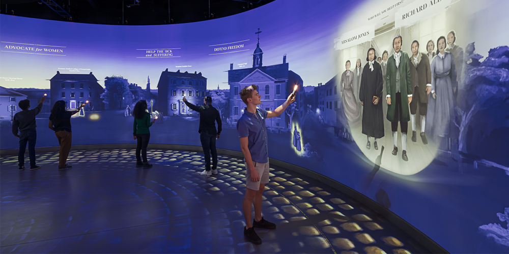 Scalable Display Technologies Illustrates American History at Faith and ...
