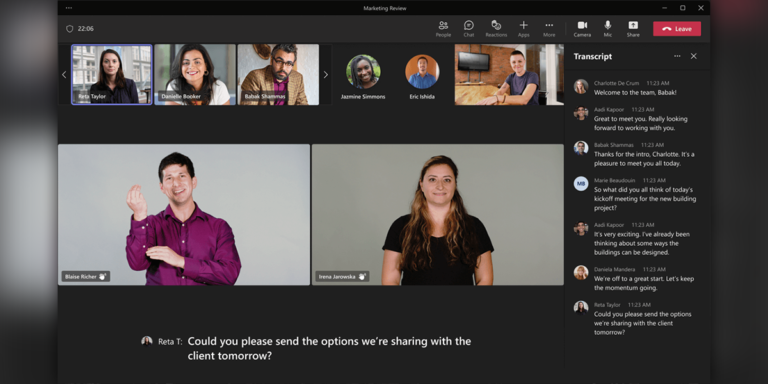 Microsoft Teams Integrates Sign Language Interpretation Into Platform ...
