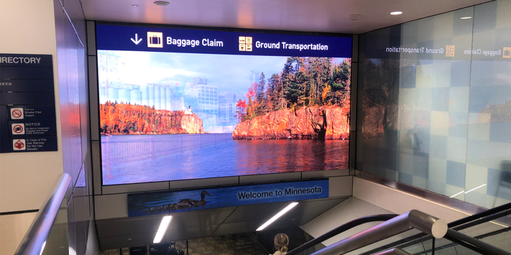 Minneapolis-St. Paul International Airport Enhances Traveler Experience With LG DVLED displays ...