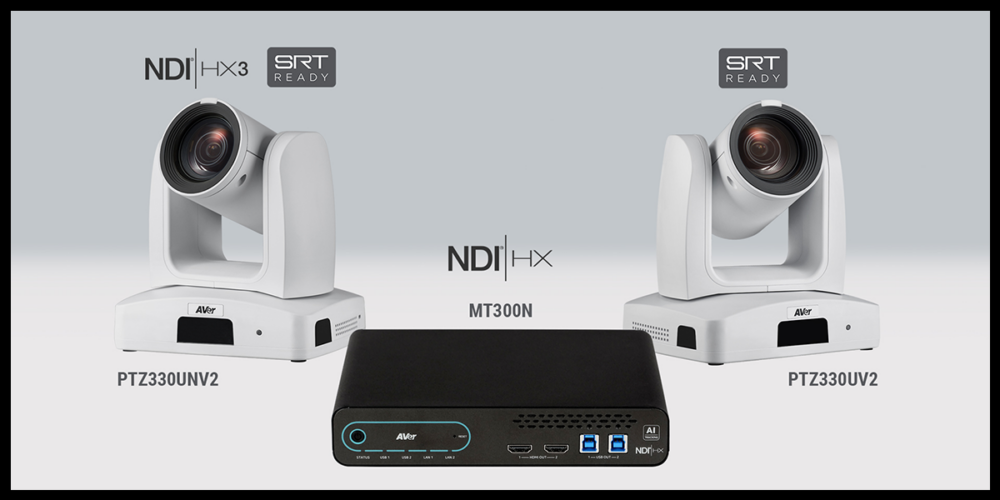 AVer Information Introduces MT300N NDI Matrix Tracking Box, PTZ330UV2 ...
