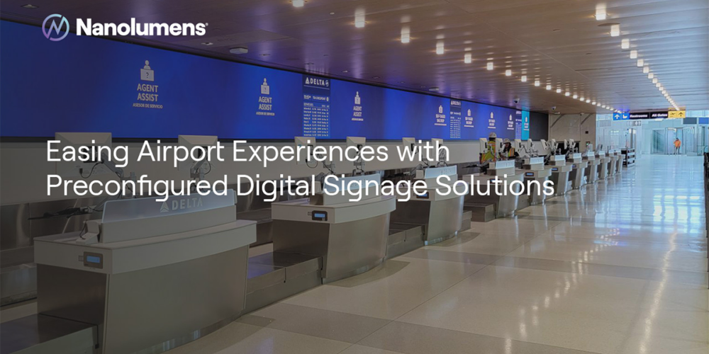Nanolumens Announces Pre-Kitted Solutions for Airports, Transportation ...