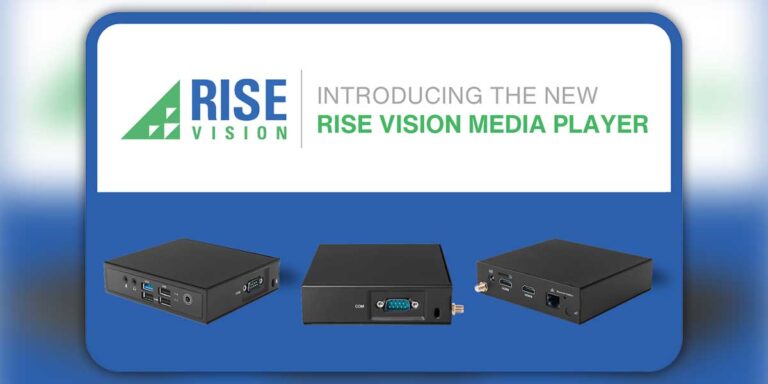 Rise Vision Offers Digital Signage As a Service – rAVe [PUBS]