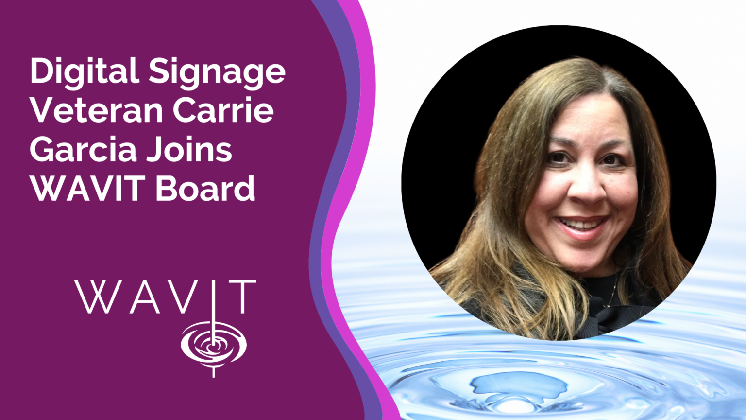 Digital Signage Veteran Carrie Garcia Joins WAVIT Board – rAVe [PUBS]