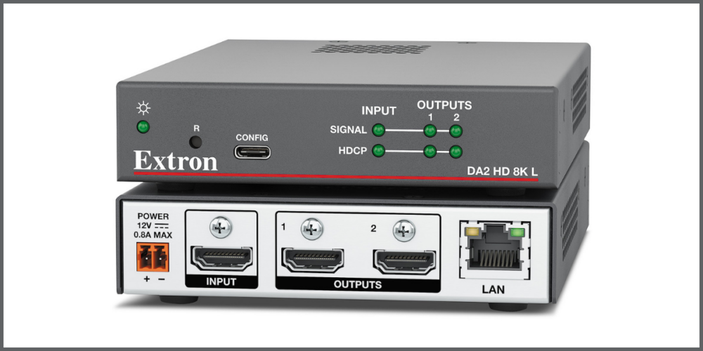 Extron Debuts HDMI Splitter Amplifier for MS Teams and It Can Do 8K ...