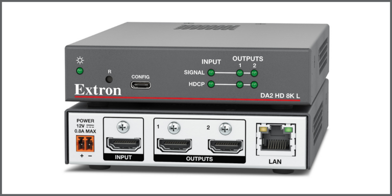 Extron Debuts HDMI Splitter Amplifier for MS Teams and It Can Do 8K ...