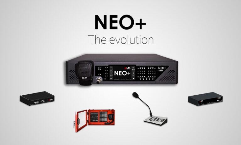LDA Audio Tech Introduces Its New NEO+ System with Aes67, Redundant Controller and EVAC ...