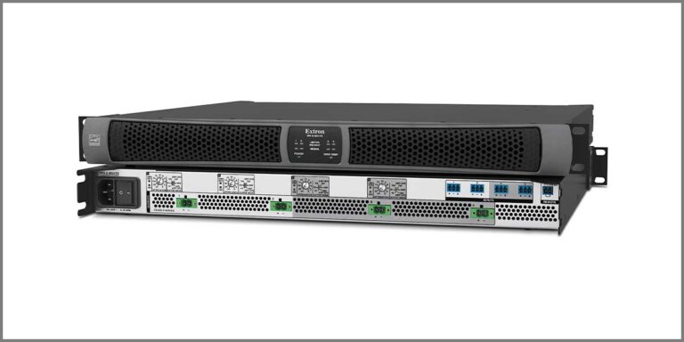 Extron Ships New XPA U 4004 FX — a 4-Channel, Multi‑Zone Audio Power ...