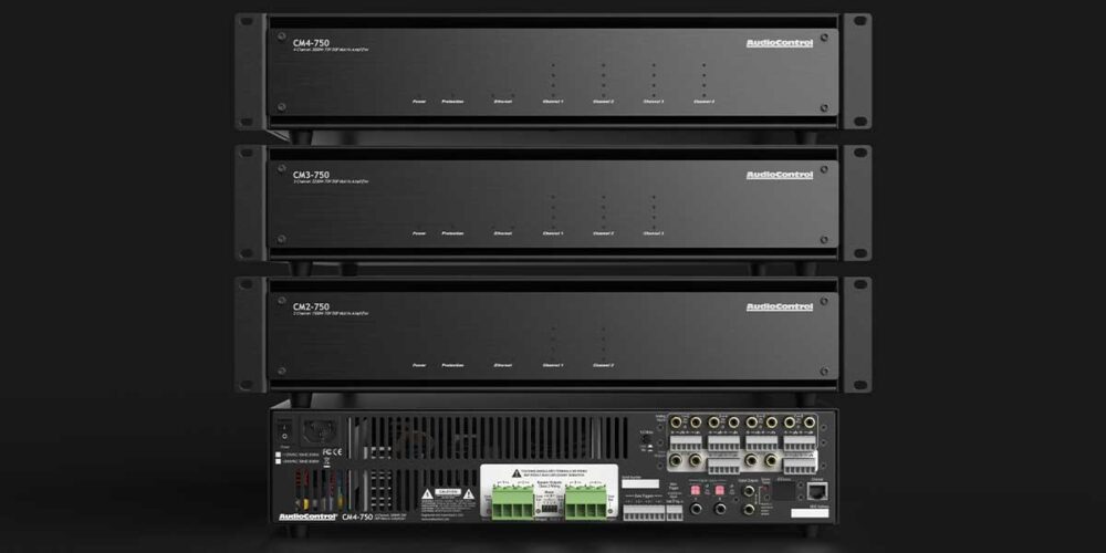 AudioControl Debuts Three CM Series Amplifiers for Commercial and ...