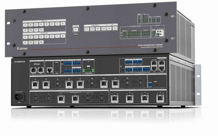 Extron Releases New DTP3 CrossPoint Series of Configurable Matrix & Presentation Switchers ...