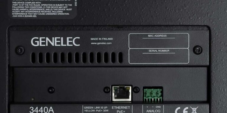 Genelec Launches 3440A Smart IP PoE Subwoofer – rAVe [PUBS]
