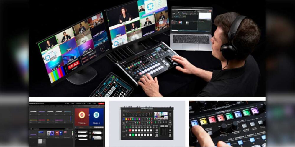 Roland Debuts New Streaming Switcher and Graphics Presenter Software to Support In-House ...