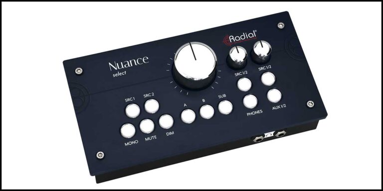 Radial Ships New Nuance Select Studio Monitor Controller – rAVe [PUBS]