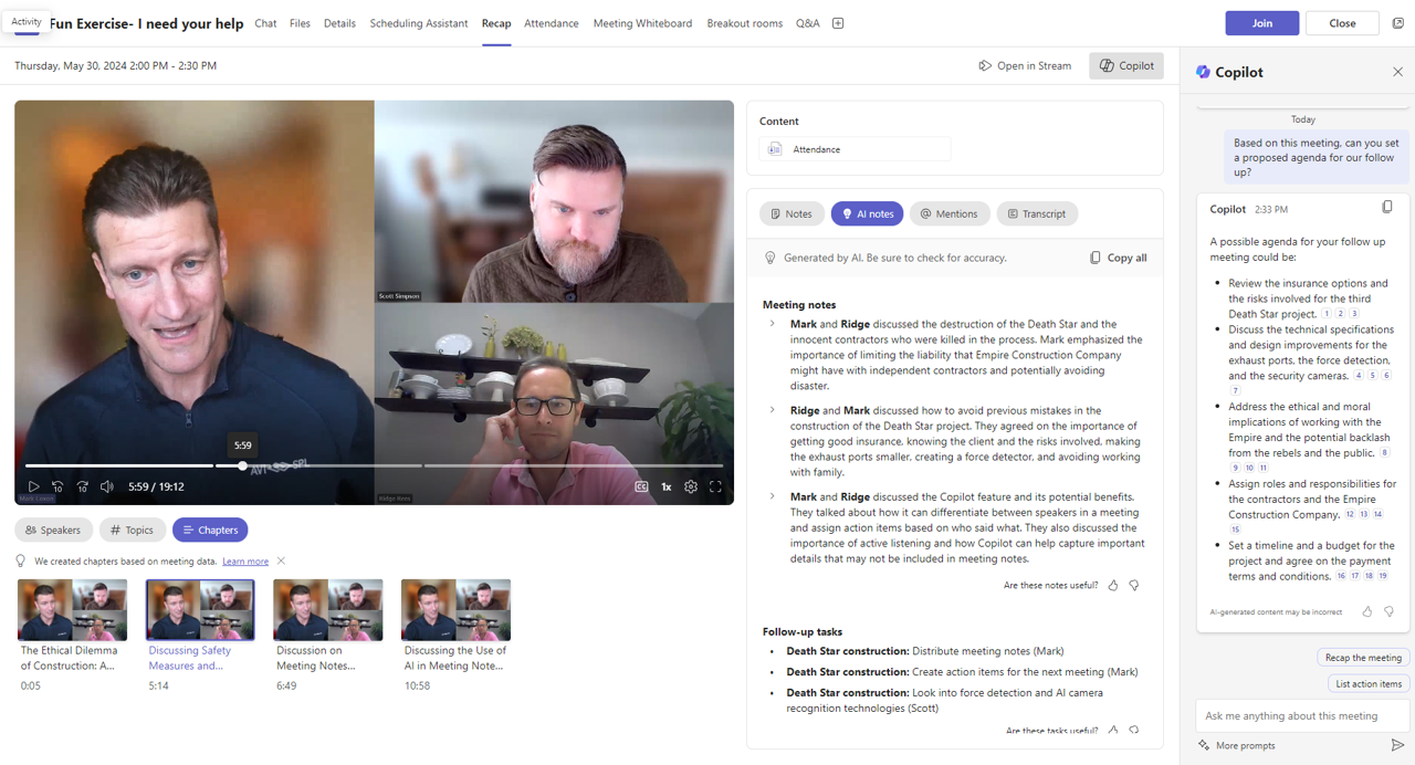 Microsoft Copilot and Star Wars – rAVe [PUBS]