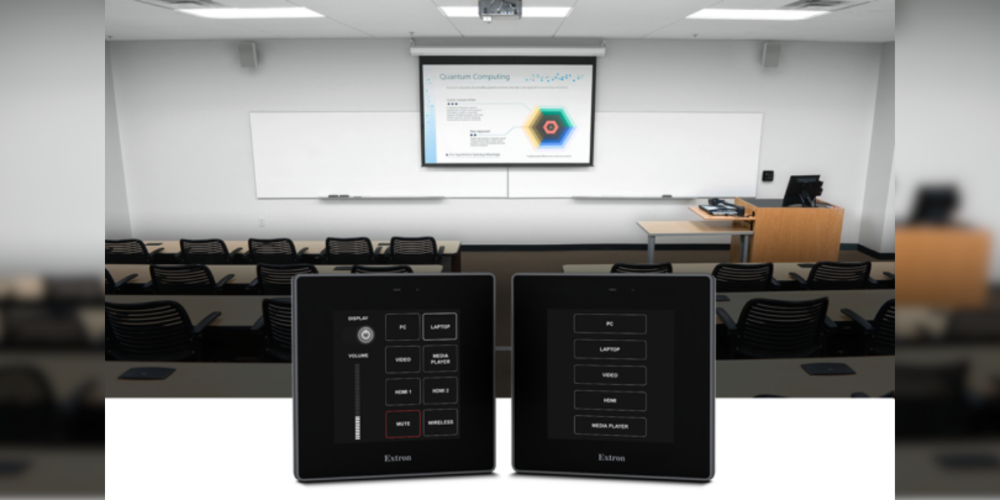 Extron Debuts MLC Plus 400 Control System and 4” Color Touchscreen ...