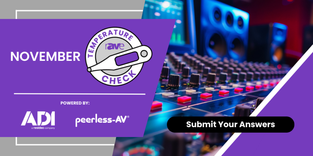 November Temperature Check Survey: How Audio Drives Innovation in AV ...