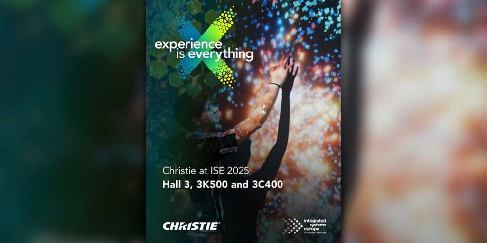 Christie Showcases Immersive AV Technology and Projection Innovations at ISE 2025 – rAVe [PUBS]
