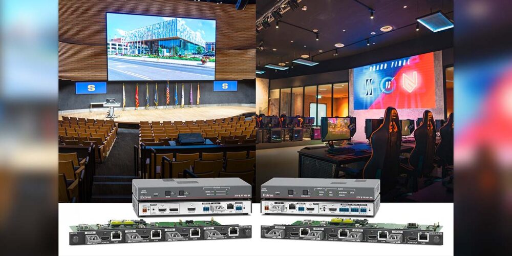 Extron Expands XTP Systems With New XTP II 8K Fiber Series for High ...