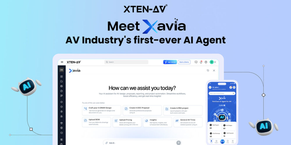 XTEN-AV Launches XAVIA AI Agent for Streamlined AV Project Management ...