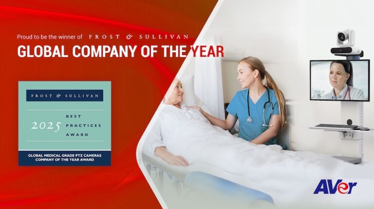 AVer Receives Frost & Sullivan’s 2025 Global Company of the Year Recognition for Excellence in ...